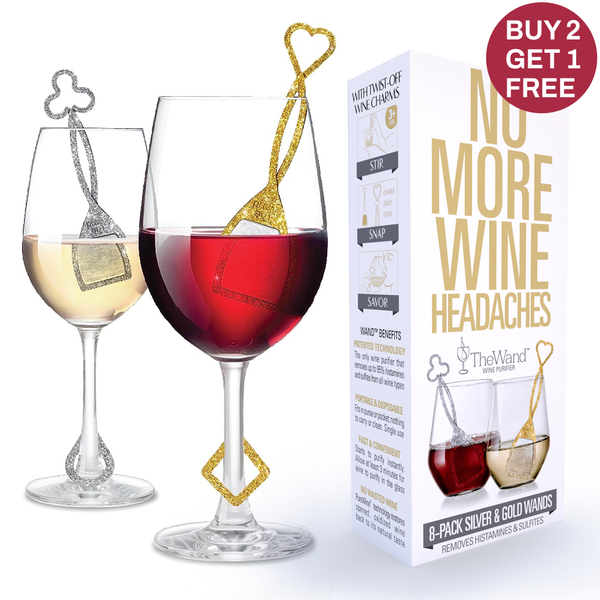 A Per-Glass Wine Filter No Wine Headaches | The Wand™ by PureWine